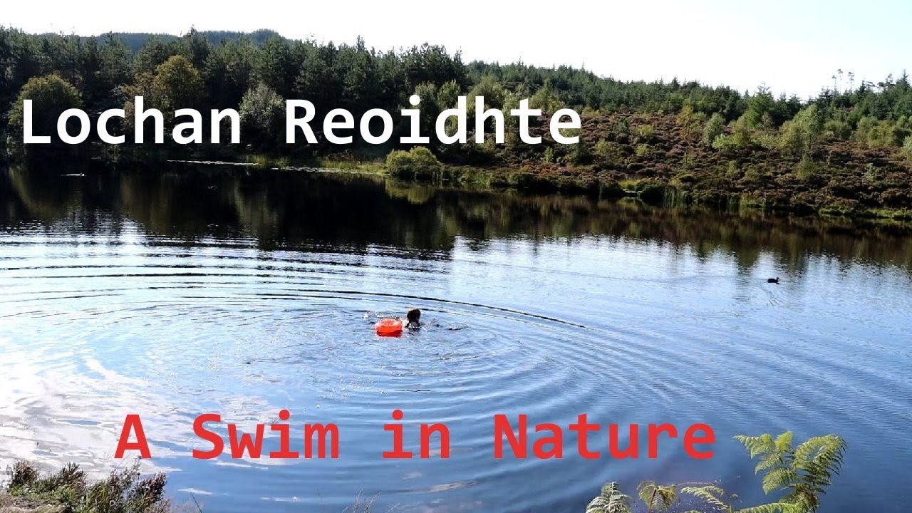 Wild Swimming at Lochan Reòidhte, The Three Lochs Drive,The Trossachs ...