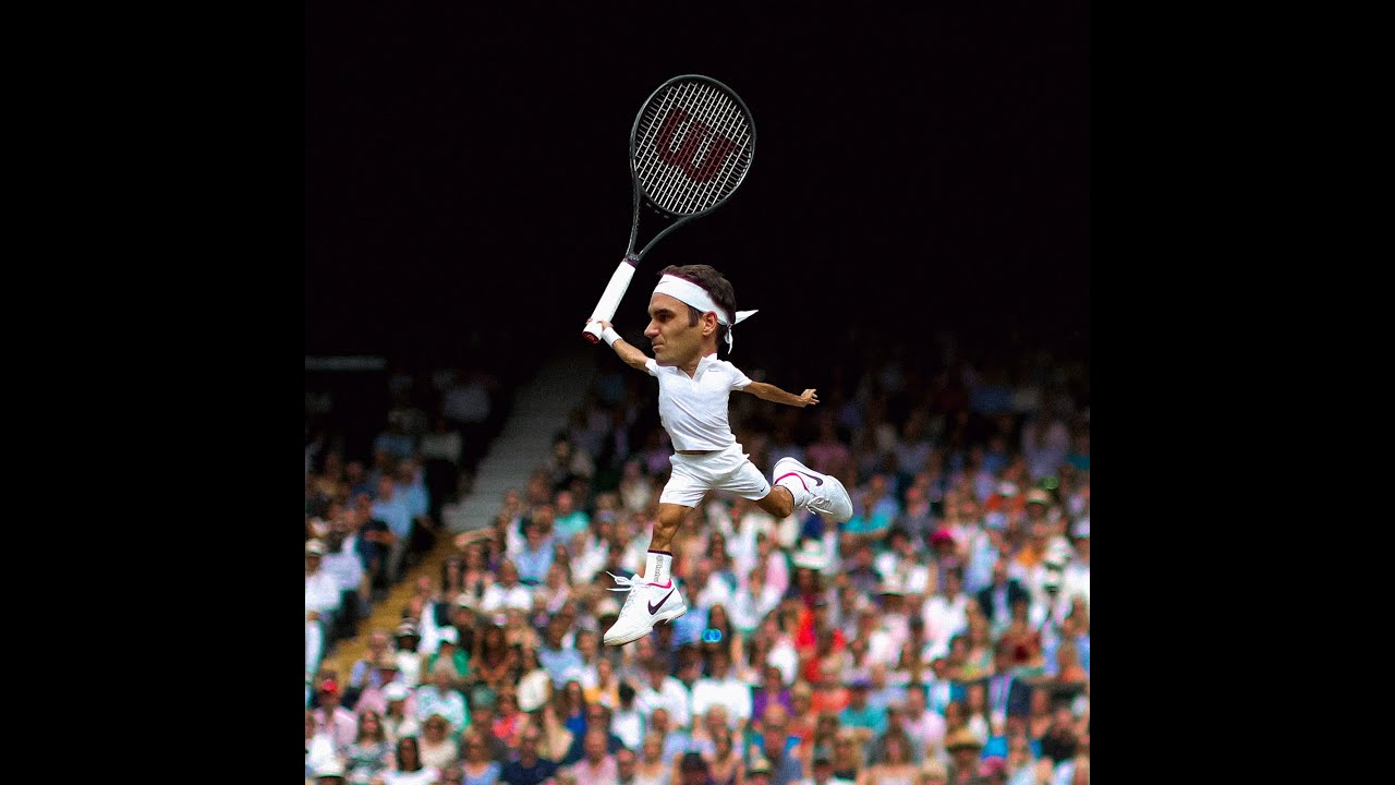 Roger Federer | Speed Art Mini Edit - YouTube