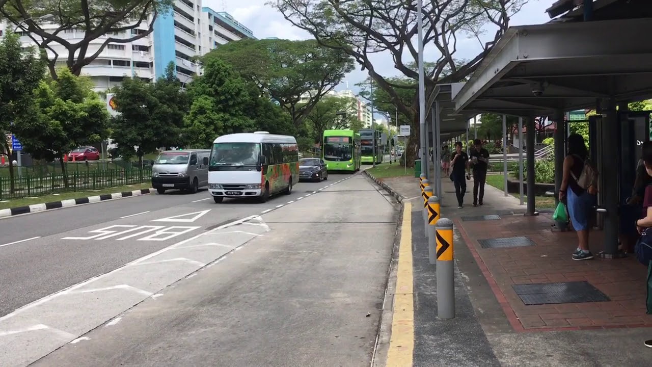 SMRT Buses Volvo B5LH Hybrid [SG3045P] on Service 859 at Bus Stop 59141 ...