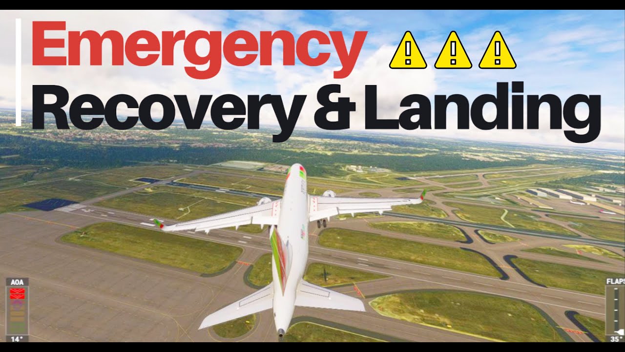 Emergency Recovery: Stalled Aircraft Rescue & Emergency Landing ...