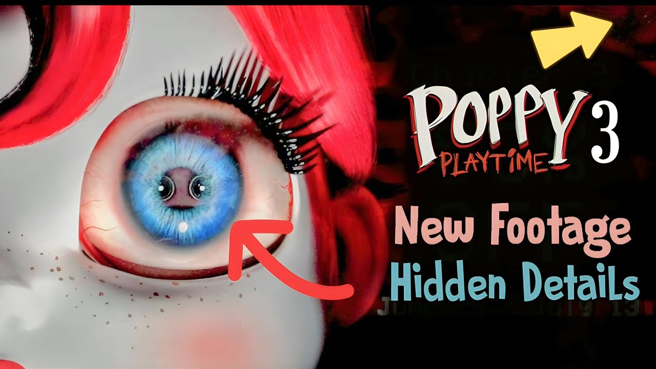Poppy Playtime Chapter 3 New Footage Hidden Details + Biggest Secrets ...