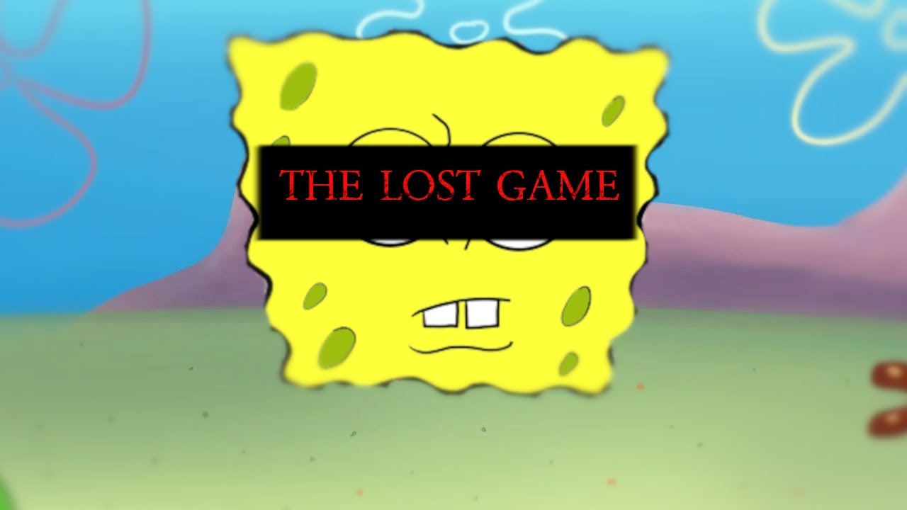 Playing the FORGOTTEN SPONGEBOB Game - YouTube