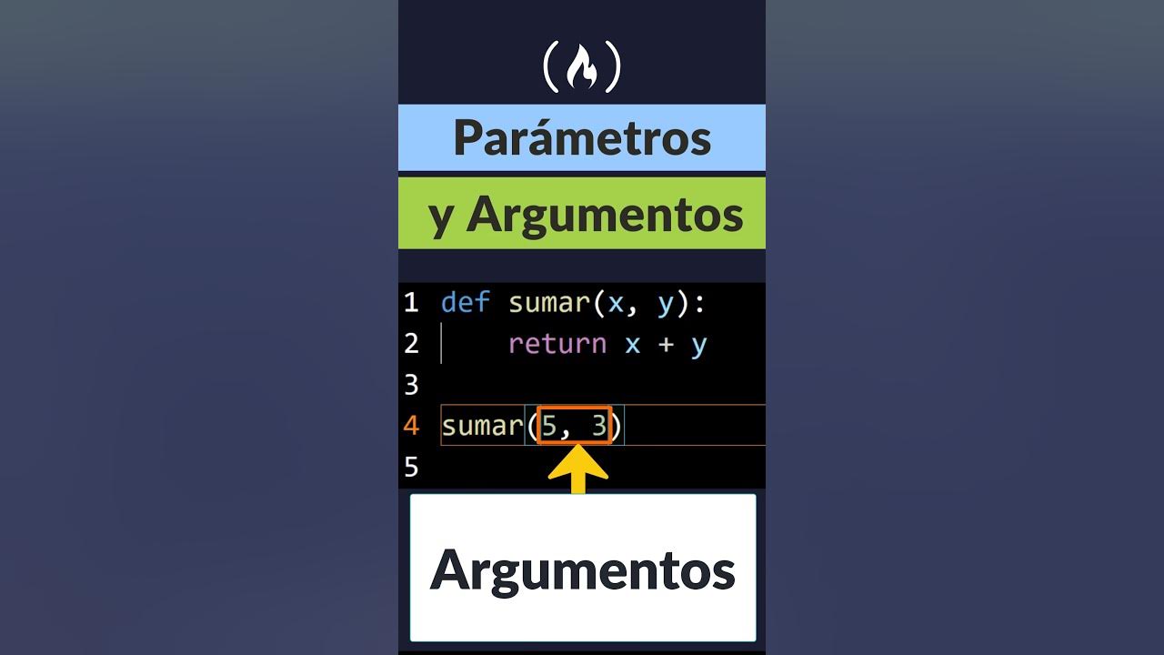 Python Parámetros Y Argumentos Ejemplo Shorts Youtube