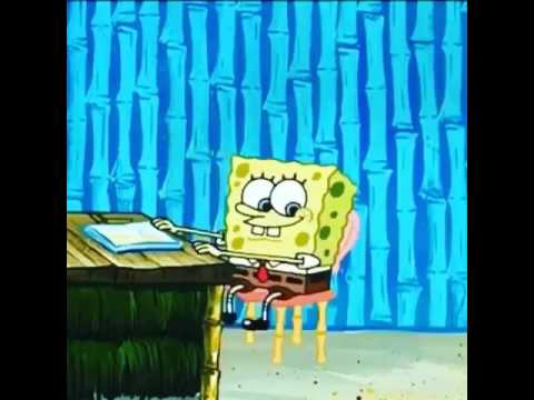 SpongeBob desk beat - YouTube