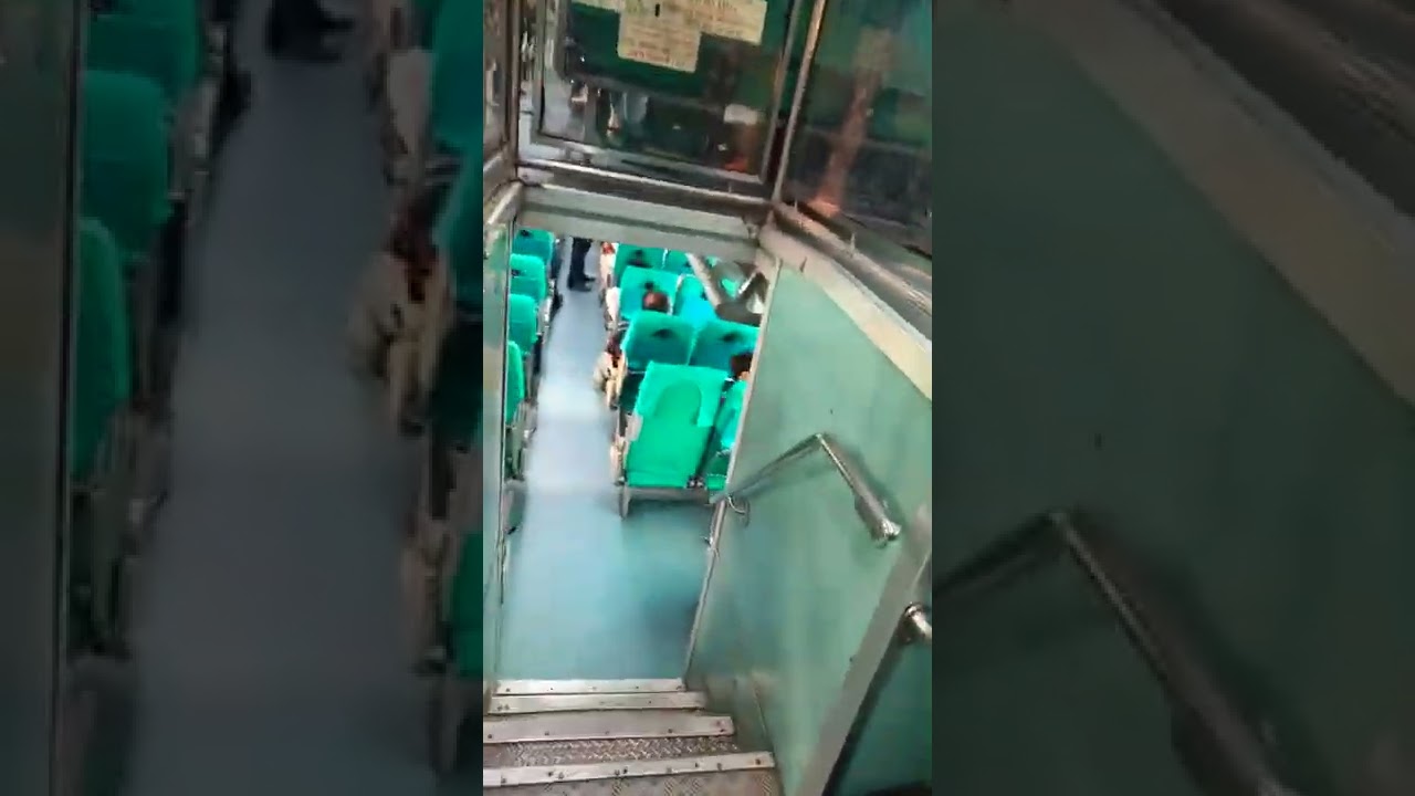 MMCT double decker train inside view #shorts #railways #train - YouTube