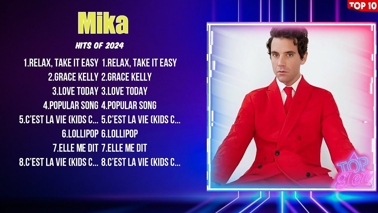 Mika The Best Music Of All Time ️ Full Album ️ Top 10 Hits Collection ...
