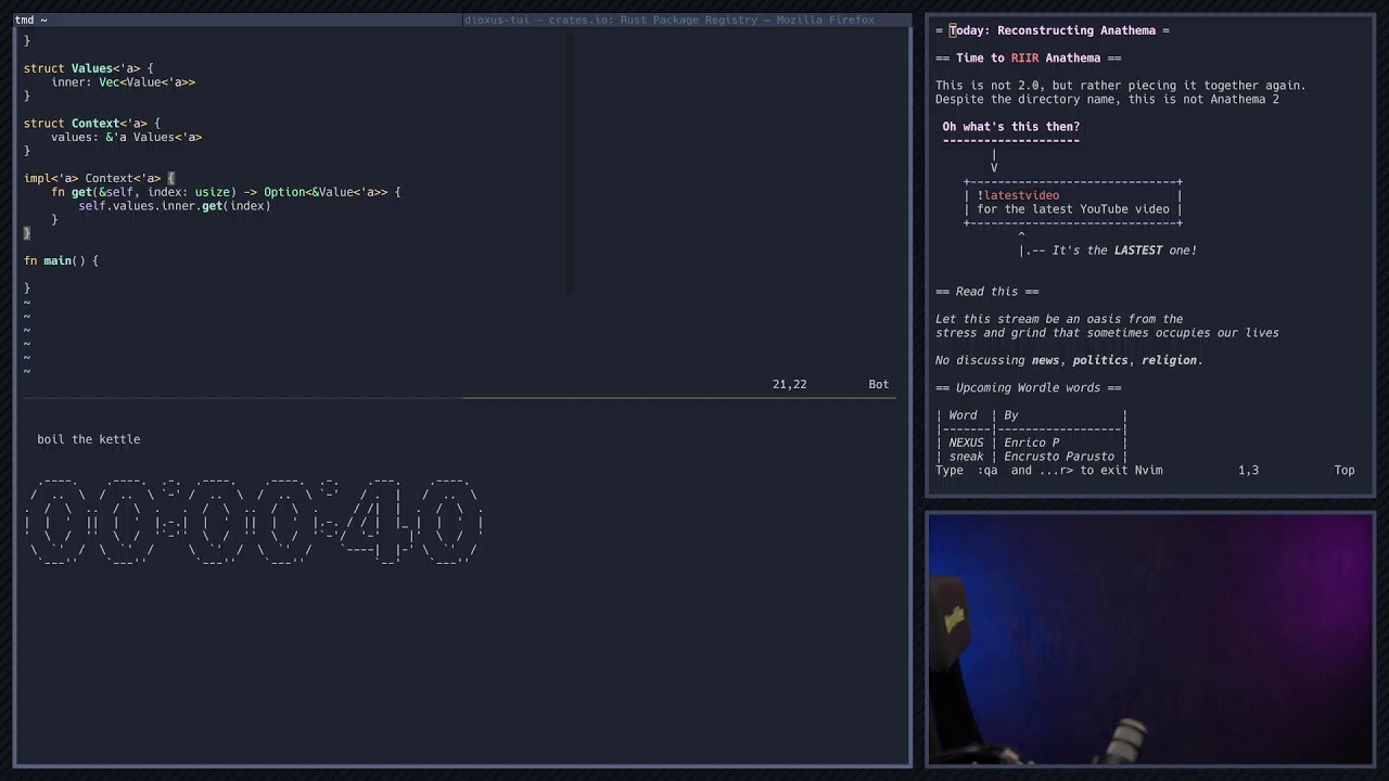 🦀 Rust 🖵 Tui Rust Programming Youtube