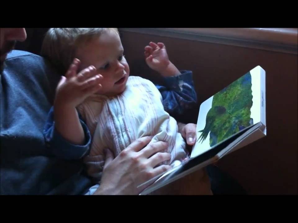 Ollie reading bedtime story, 2010 - YouTube