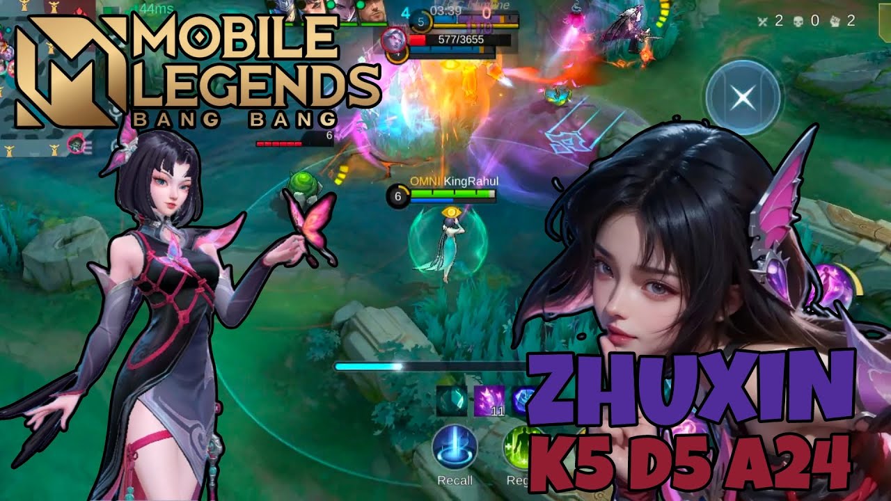 Mid Lane Support Zhuxin Gameplay - Mobile Legends - YouTube