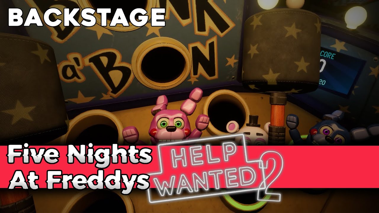 Five Nights at Freddy's: Help Wanted 2 - Backstage Levels - YouTube