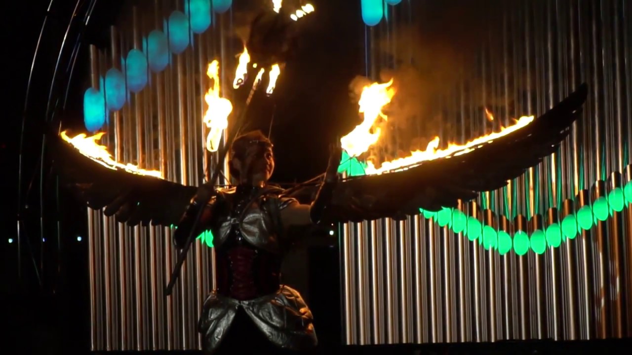 Fire Show, Fire organ, Ukraine - YouTube