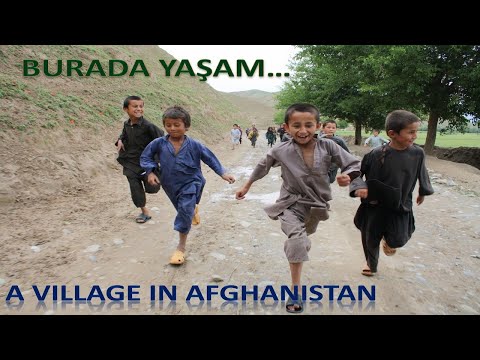 AFGANİSTAN'DA BİR KÖY I Hiç Oynayan Çocuk Görmedik ! I AFGHANISTAN VILLAGE HIGHLIGHTS