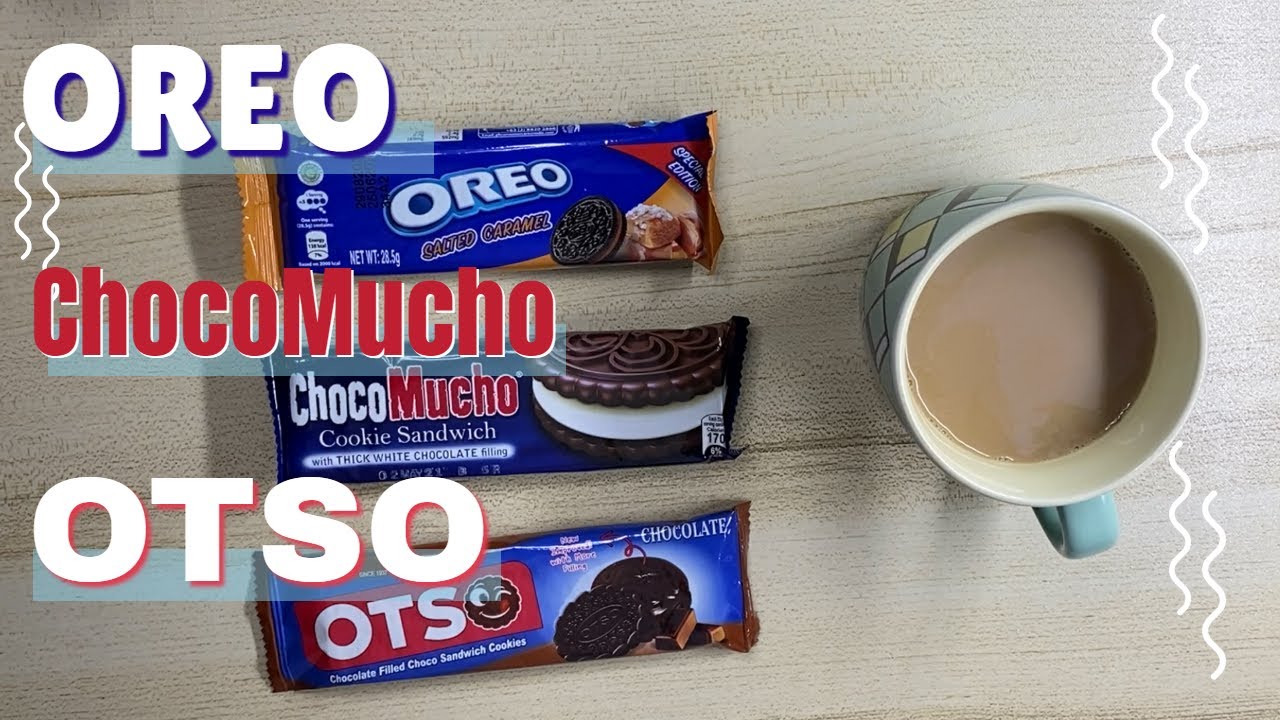 OREO SALTED CARAMEL | CHOCO MUCHO | OTSO SANDWICH COOKIES - YouTube