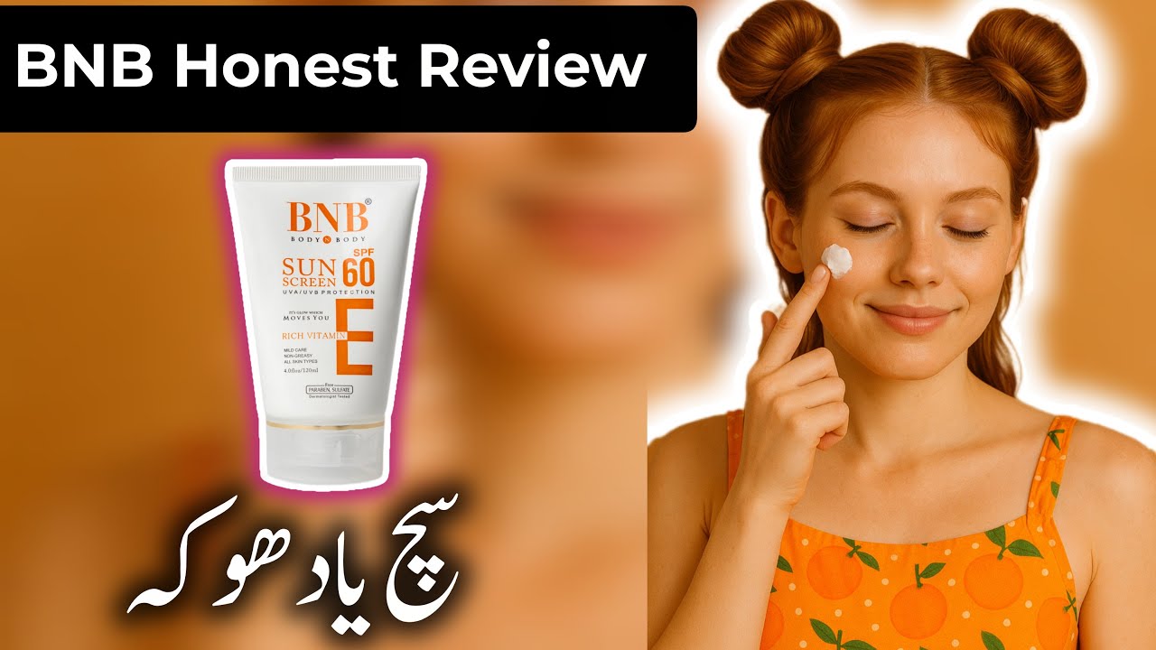 BNB sunscreen Review|Honest Review😝 - YouTube