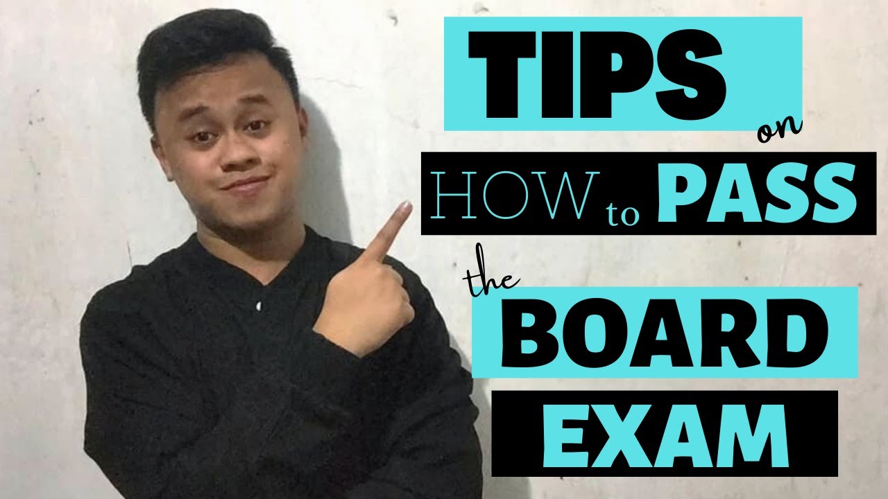 TIPS ON HOW TO PASS THE BOARD EXAM 1 TAKE ONLY | EEL THAN - YouTube