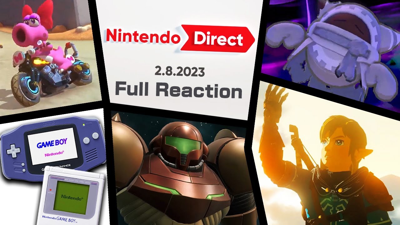 Nintendo Direct (february 2023): Full Reaction - Youtube