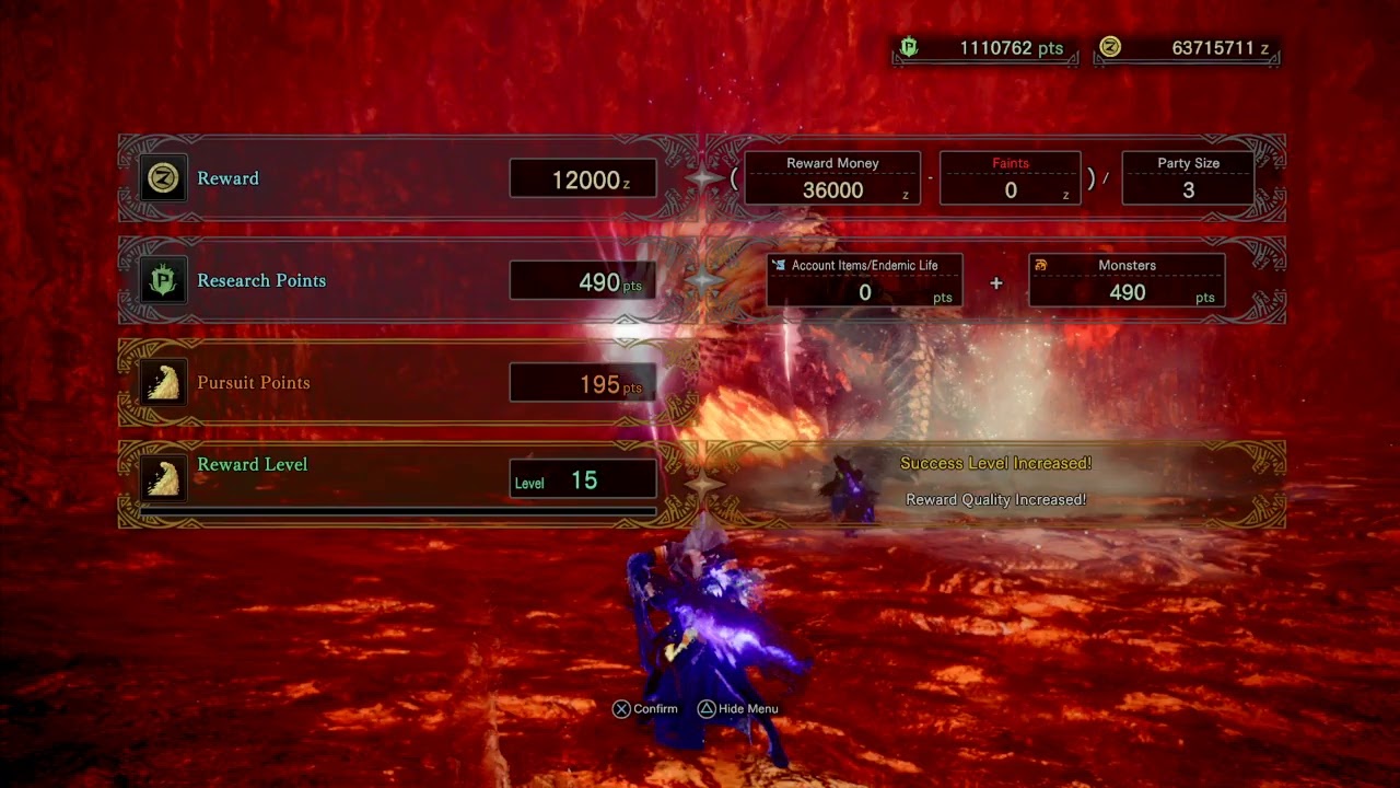 Monster hunter World Iceborne Kulve Vs Safi 131 \134 Elemental HBG ...
