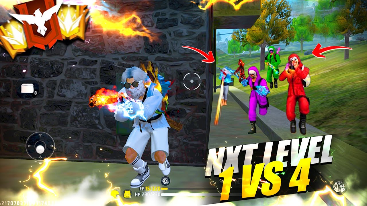 FREEFIRE 🔥Solo vs Squad Mp40 + M4A1 III 🤯 19 Kills Total - Garena free ...