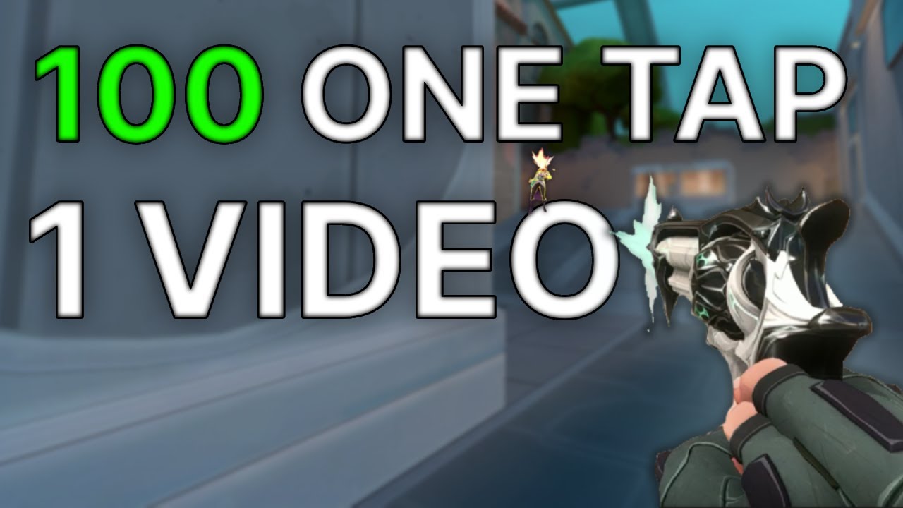 100 ONE TAP 1 VİDEO | VALORANT MONTAGE - YouTube