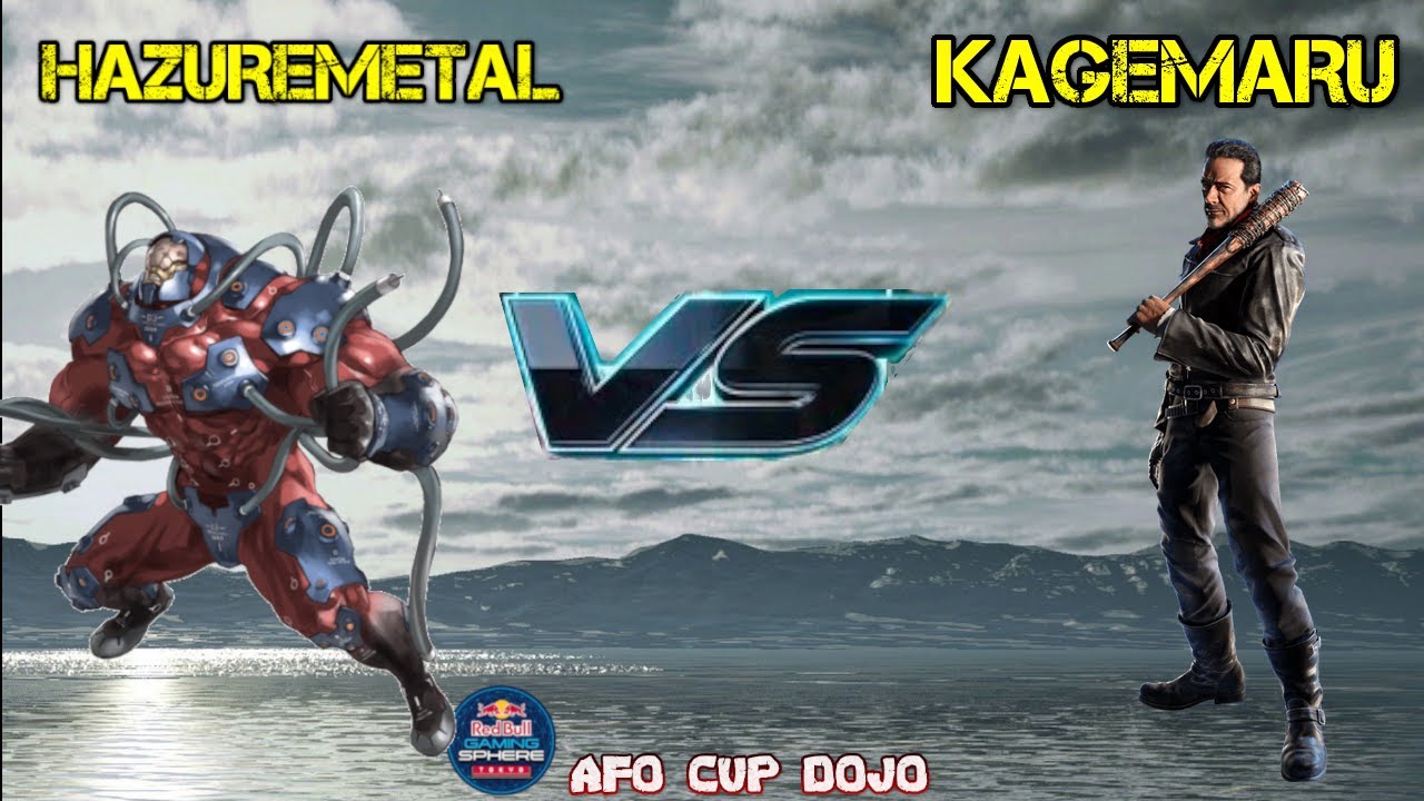 AFO Cup Japan Tekken Dojo HazureMetal (Gigas) vs Kagemaru (Negan) - YouTube
