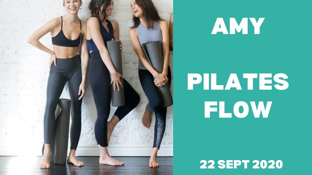 45 minute Pilates Flow Full Body workout with Amy - YouTube