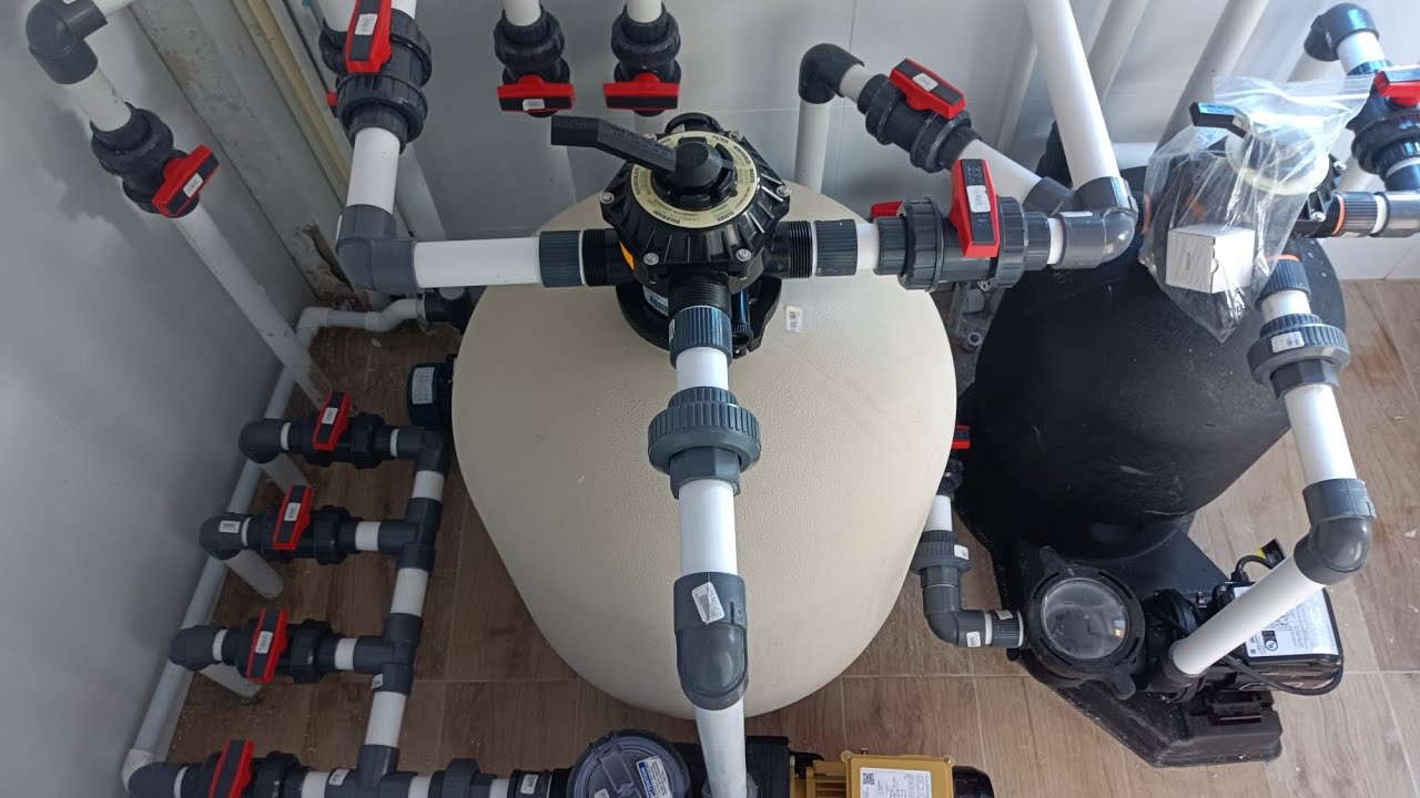 Cómo instalar Bomba De Piscina Y Bomba De Jacuzzi, Filtros Y Blower ...