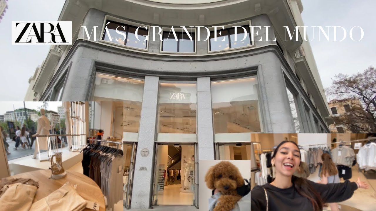 LA TIENDA ZARA MÁS GRANDE DE ESPAÑA - 📍Madrid (Precios) #vlog - YouTube