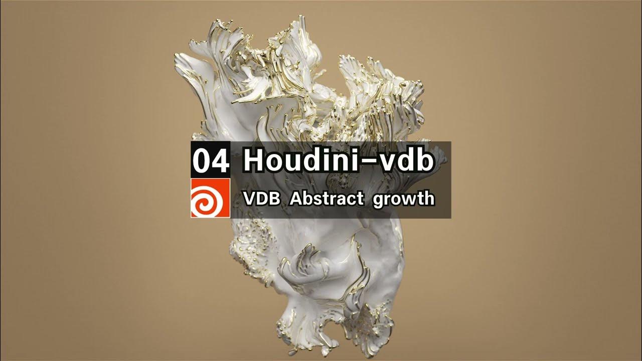 04.Houdini VDB Abstract growth--Eagle Teach Houdini Case 004 - YouTube