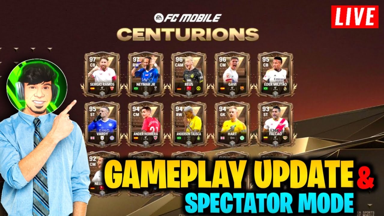 GAMEPLAY UPDATE & SPECTATOR MODE DETAILS 🔥 EAFC MOBILE LIVE - YouTube