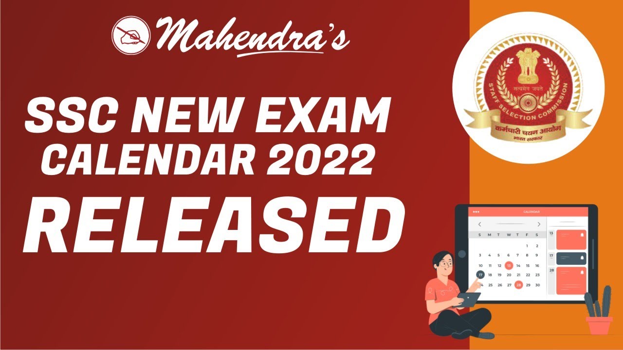 SSC New Exam Calendar 2021-2022 Released - YouTube