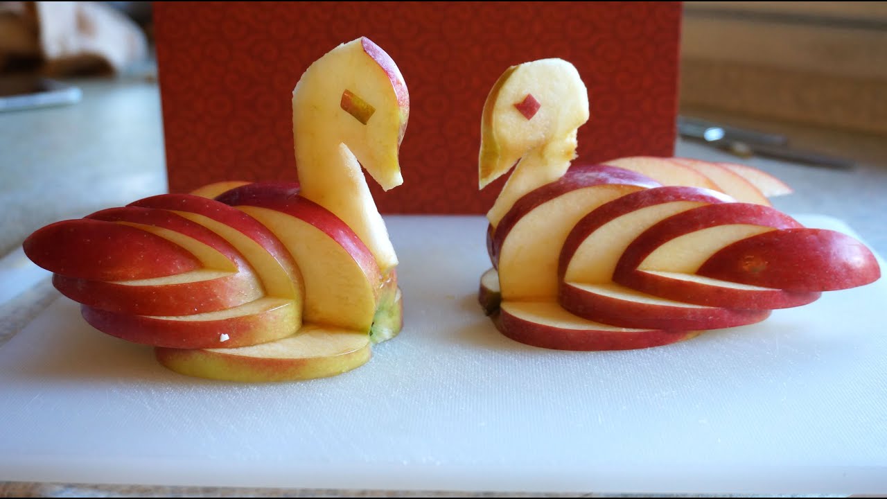 SWAN make of APPLE DIY - YouTube