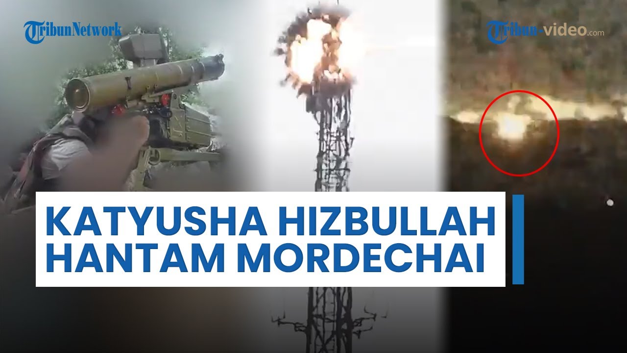 Lebanon Balas Dendam & Gempur Israel, Pertama Kalinya Roket Katyusha ...