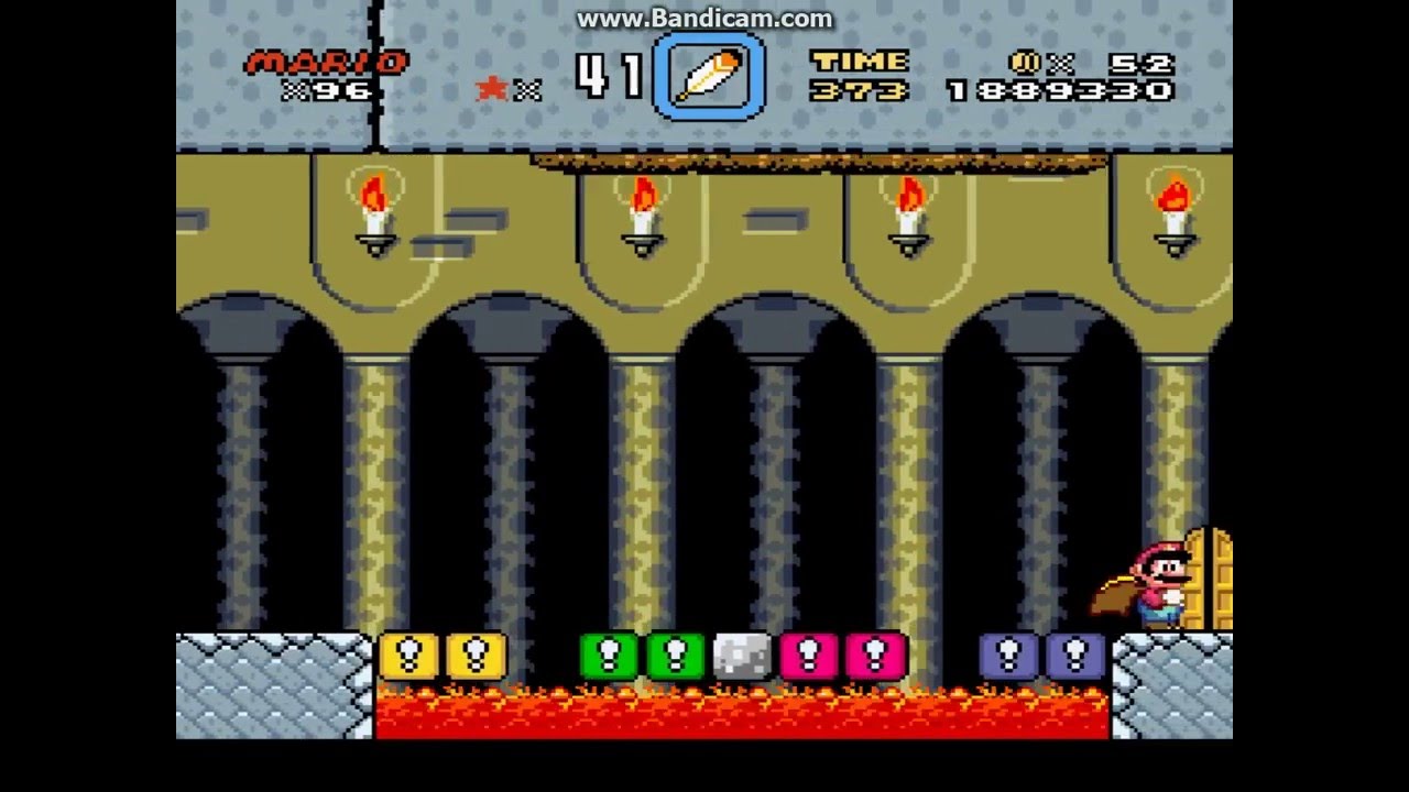 Super Mario World (SNES) Part 22 - Bowser's Castle: Doors 1 & 5 - YouTube