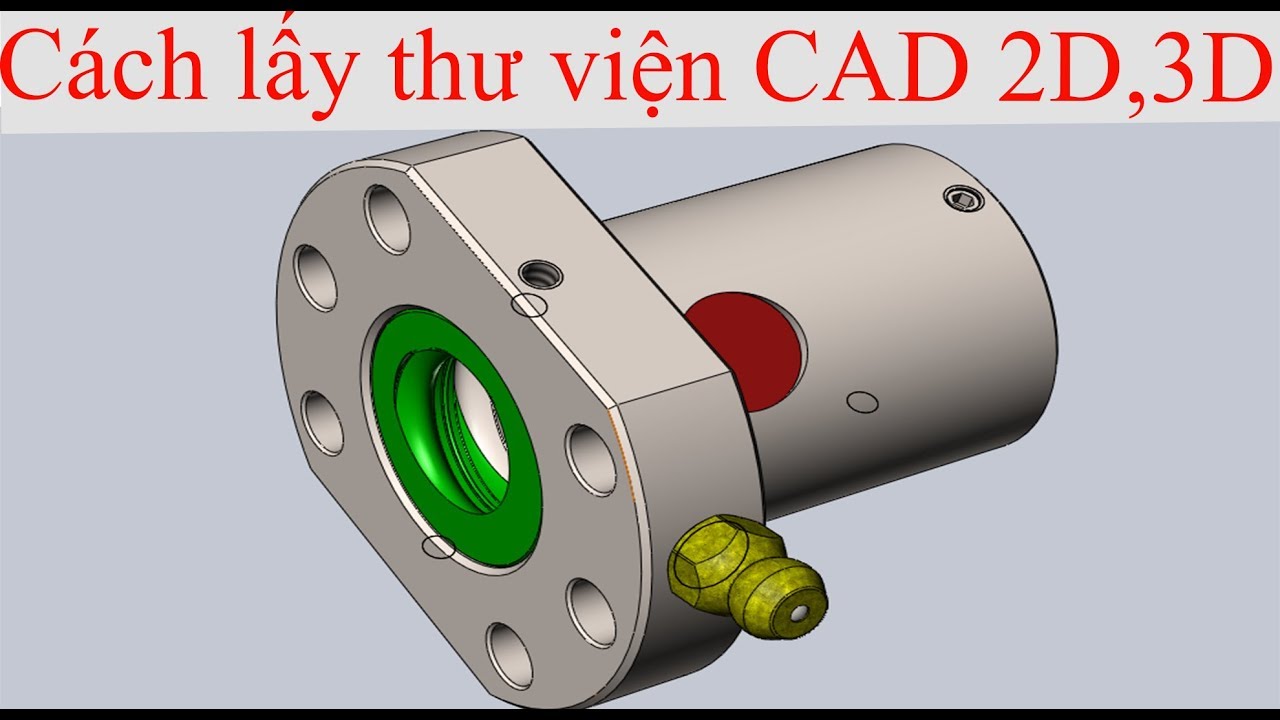 [DIY CNC - SolidWorks 2018] 04. Cách Lấy Thư Viện CNC 2D,3D Free - YouTube