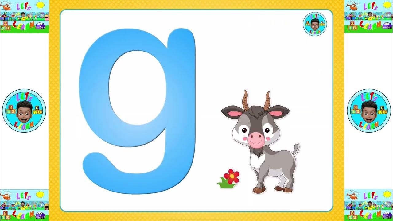 Learn Letter G : ABC Fun: English Letters Alphabet G - YouTube