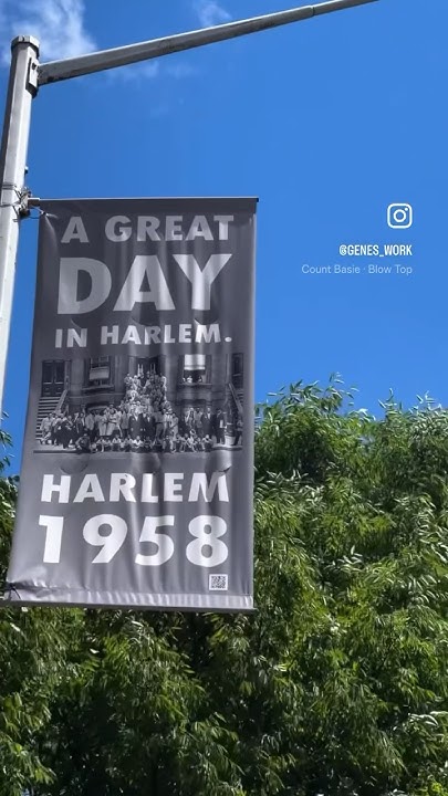 A Great Day in Harlem #harlem #jazz - YouTube