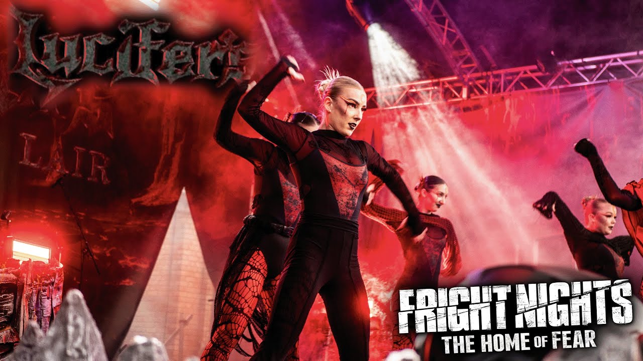 LUCIFER'S LAIR Full Fire Show - Thorpe Park FRIGHT NIGHTS 2024 - YouTube