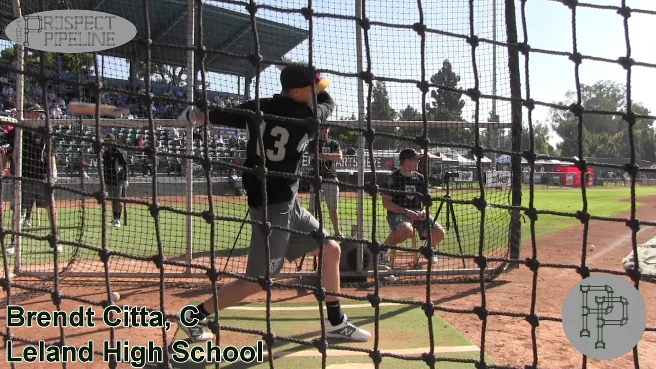 Brendt Citta Prospect Video, C, Leland High School Class of 2015 @acbaseballgames - YouTube