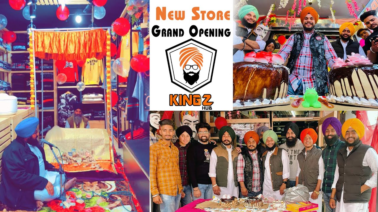 Kingz Hub (New Store) Grand Opening (Highlight) Ghanauli | Ropar ...