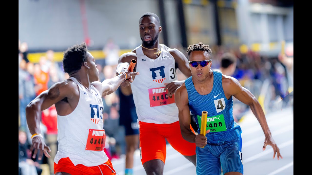 Mens 4x400M Relay | 2023 Hawkeye Pro Classic - YouTube