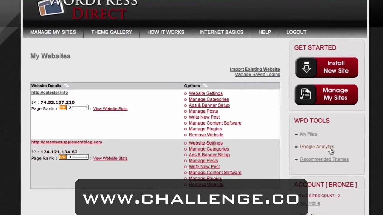 The Challenge: Module 2/Day 6 - Setup Google Analytics - YouTube