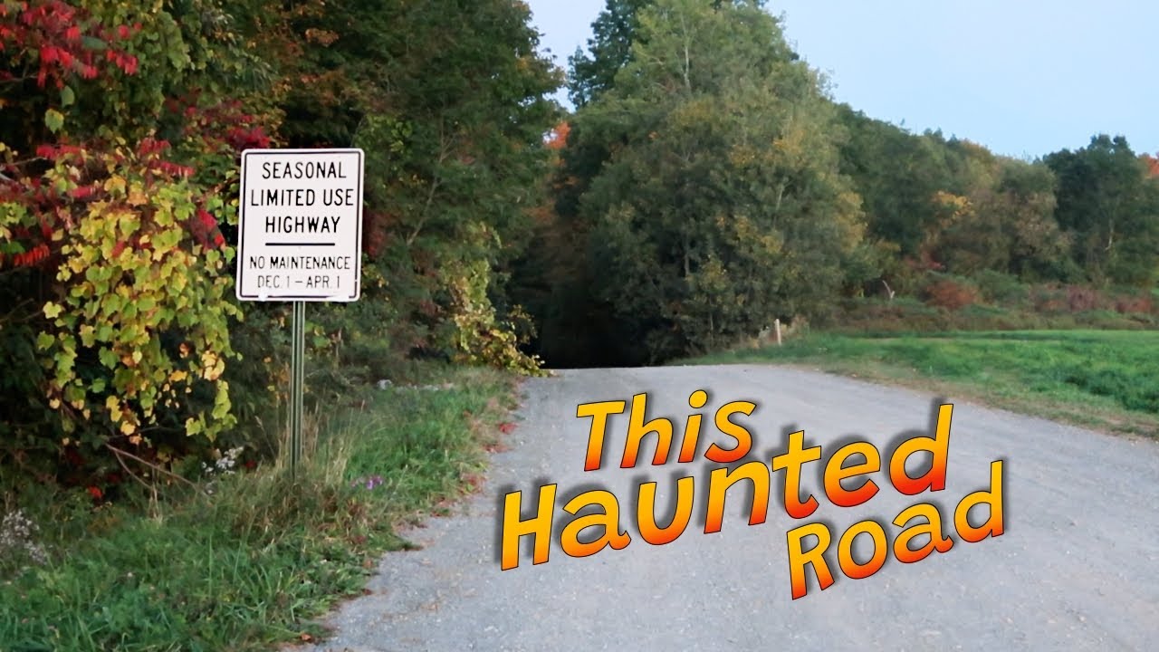 We drove through a mysterious fog on Whiskey Hollow Road - YouTube