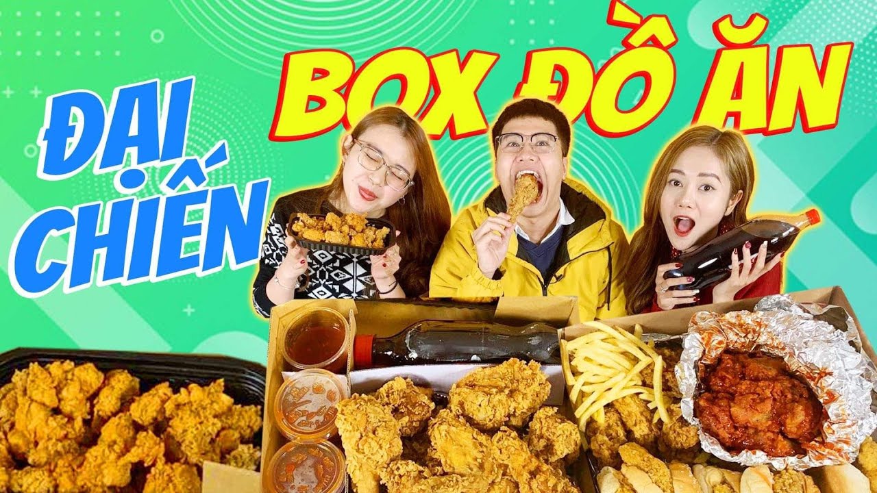 HNAG ĐẠI CHIẾN: Đại chiến box đồ ăn nhanh cho mùa dịch - Cece' Box vs ...