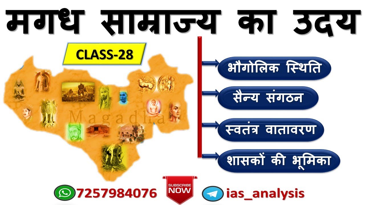Lecture 28.मगध साम्राज्य का उदय || The Rise of Magadh Empire - YouTube