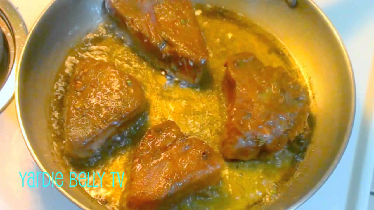 Jamaican Jerked Tuna Steaks - YouTube