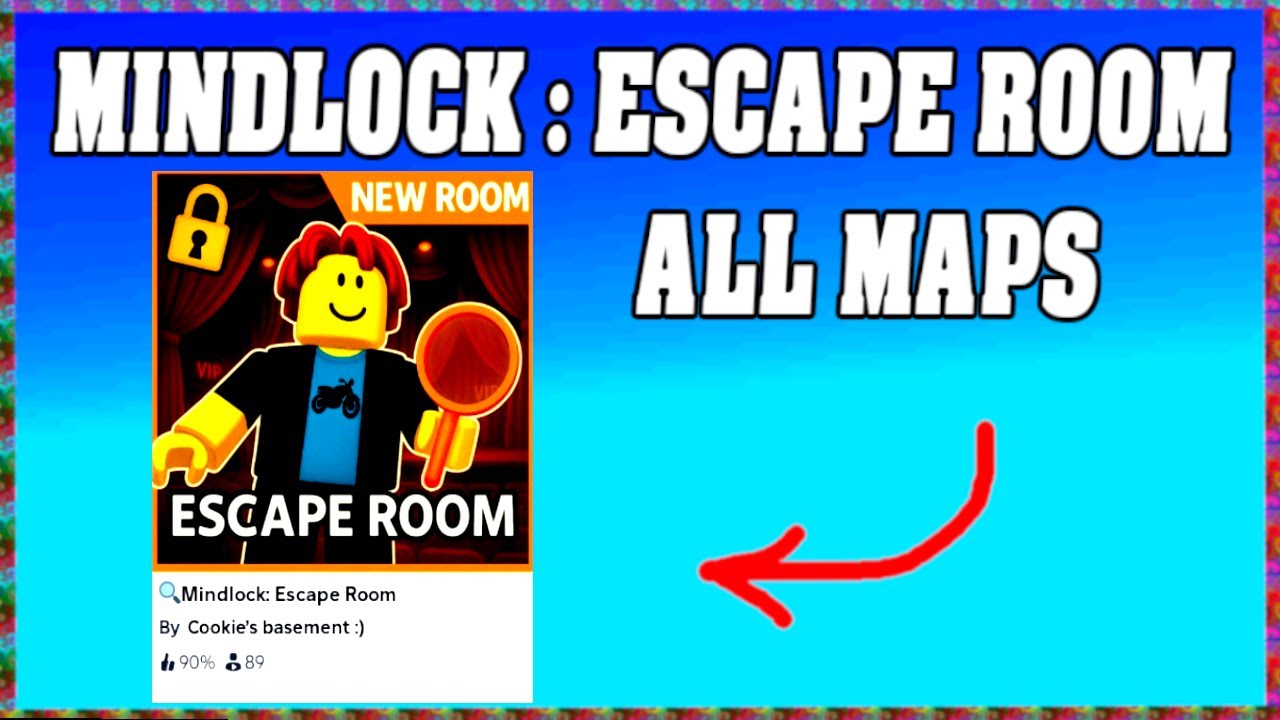 Roblox MINDLOCK: Escape Room All Maps Walkthrough [English] [Standard ...