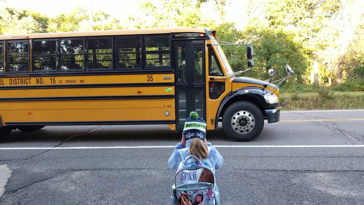 Morrning Bus ride to school. Last day of September. 2018 - YouTube