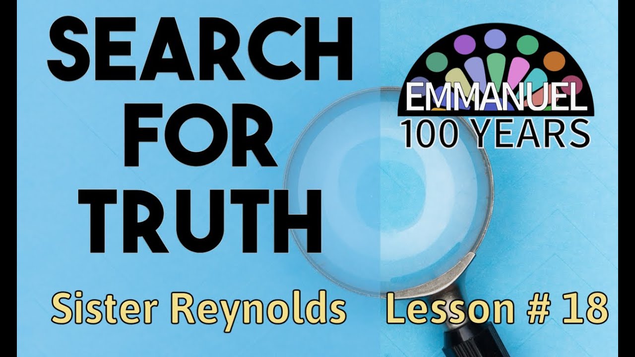Search for Truth Lesson 18 - YouTube