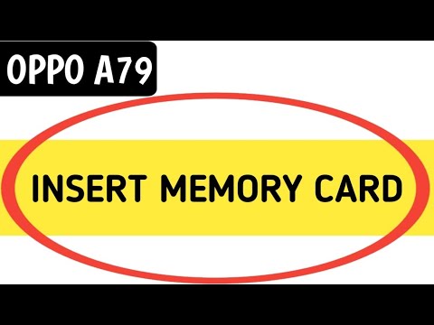 How to insert memory card in OPPO A79 5G, OPPO A79 5G memory card kaise dal sakte he - YouTube