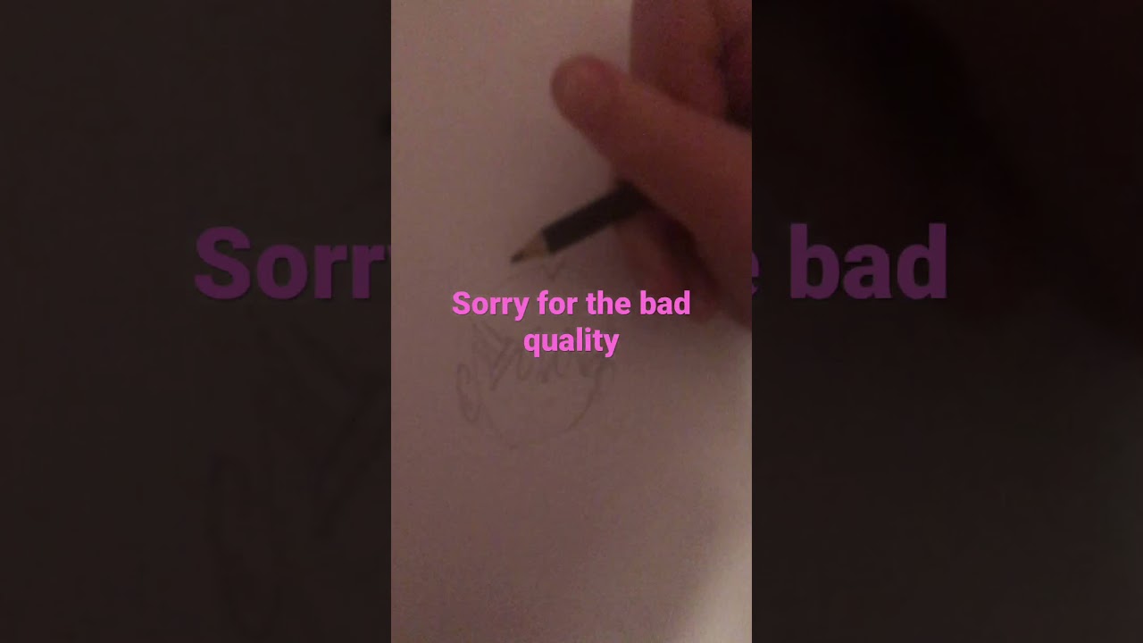 Drawing to show you how to do a quick one minute drawing you can pause ...